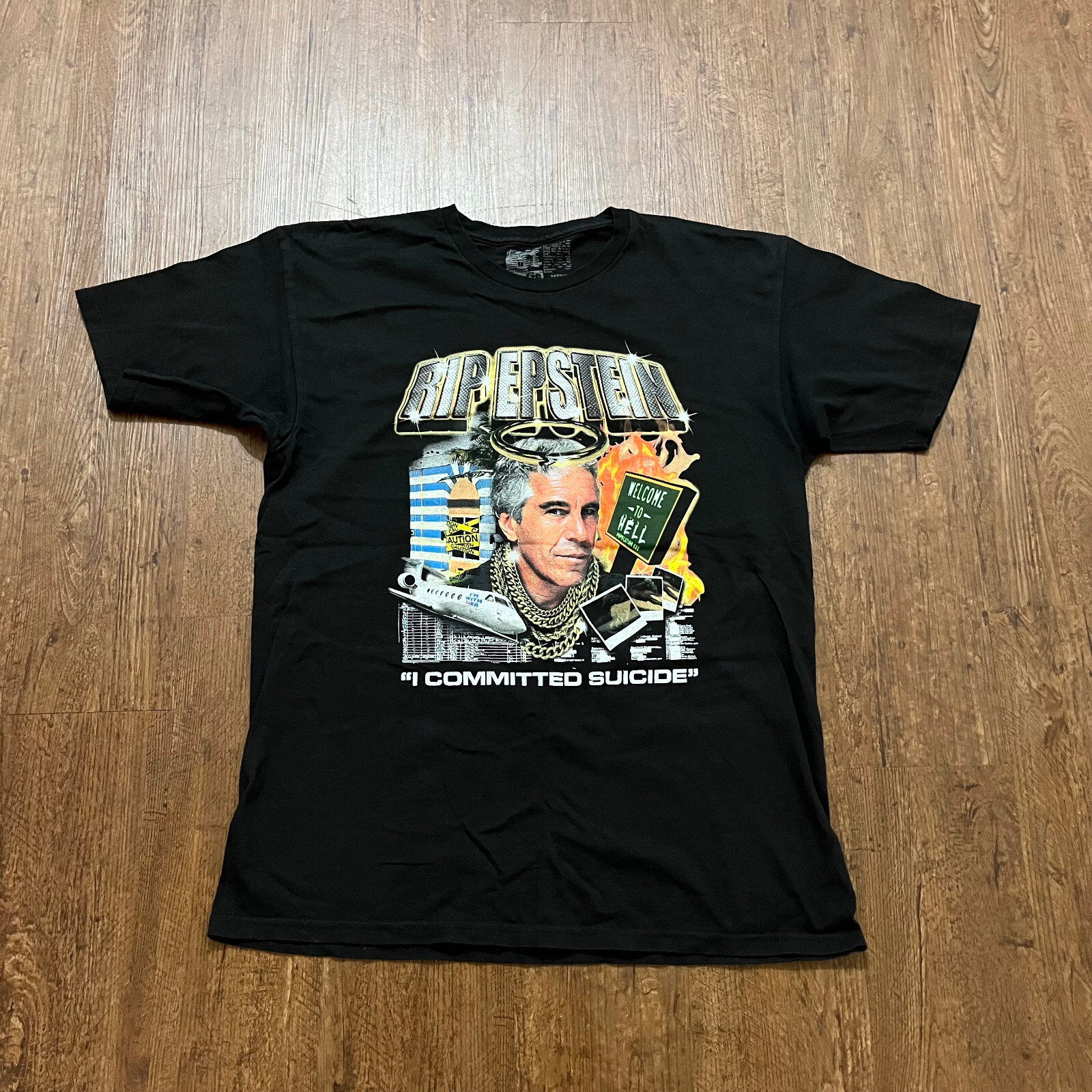 OFFICIAL Sam Hyde RIP Epstein Shirt RARE MDE Merch [b… - Gem