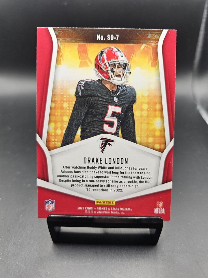 2023 Rookies & Stars Standing Ovation Drake London - Atlanta Falcons # ...