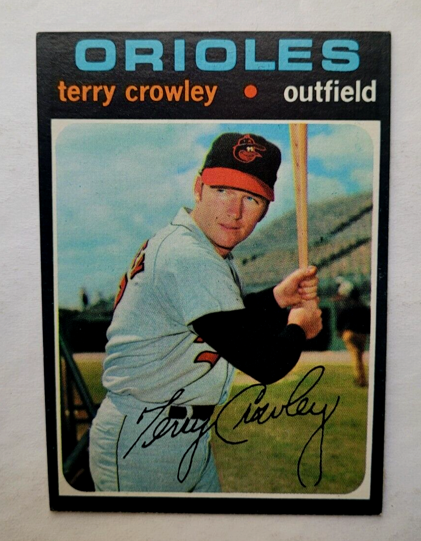 1971 Topps #453 Terry Crowley Baltimore Orioles Baseball Card EX/VG | eBay