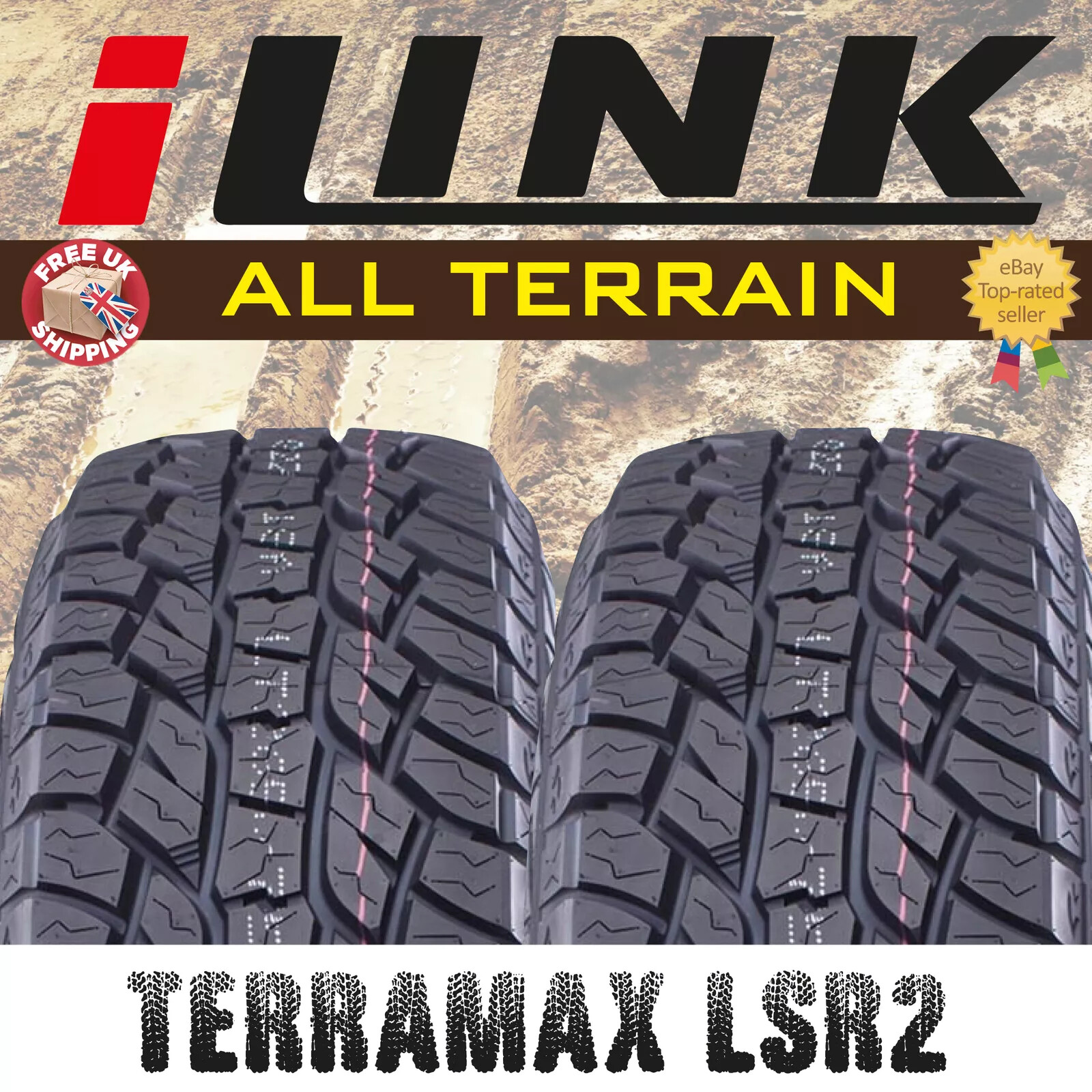 X2 255 60 18 112T ILINK LSR2 4X4 TOP QUALITY ALL TERRAIN BRAND NEW TYRE ...