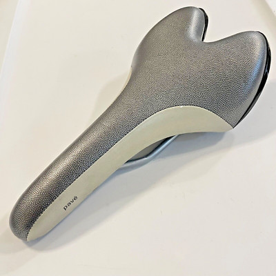 Fizik Pave Seat Saddle Gray Black Made in Italy 90s 00s Vintage Race ...