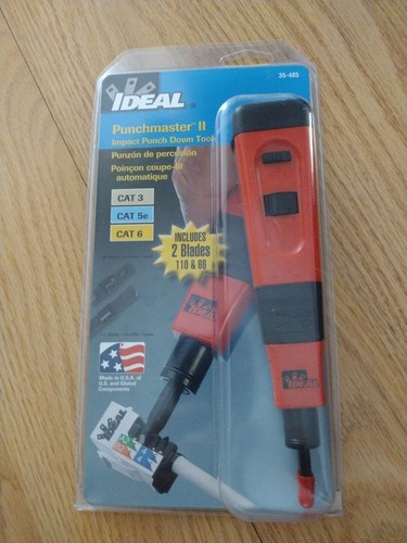 Ideal Punchmaster II Impact Punch Down Tool 35-485 | eBay