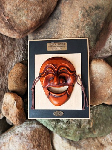 Traditional Korean Handmade YangBan mask 하회탈/河回탈 | eBay