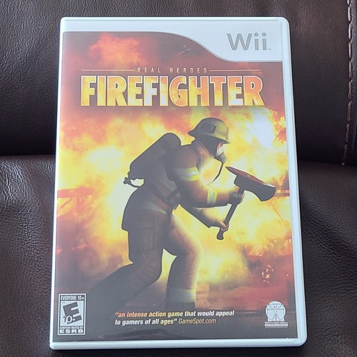 Real Heroes Firefighter Nintendo Wii Video Game Crave Entertainment ...