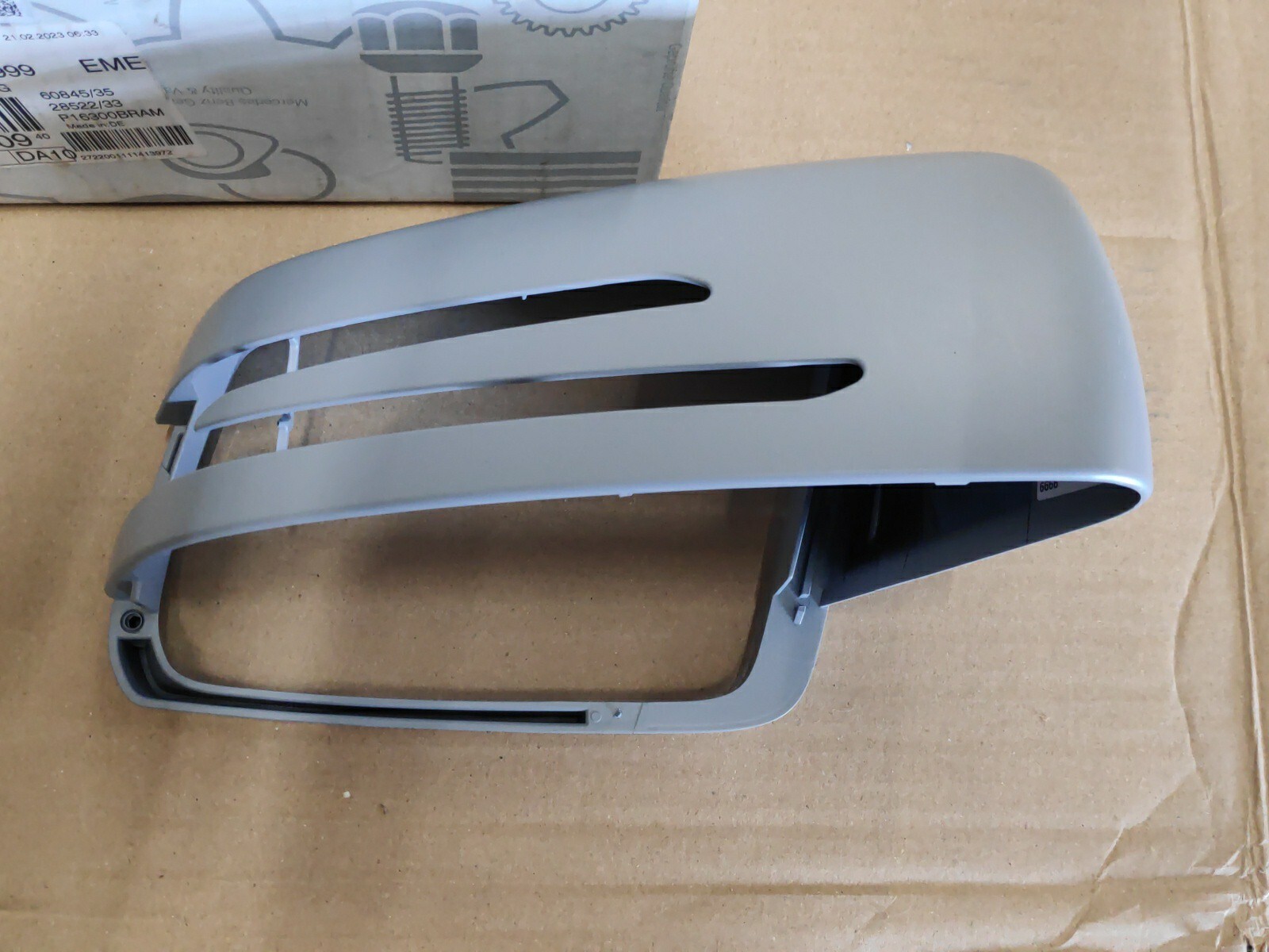 DRIVER RIGHT A,B,C,E Class Wing Mirror Cover GENUINE MERCEDES PART ...
