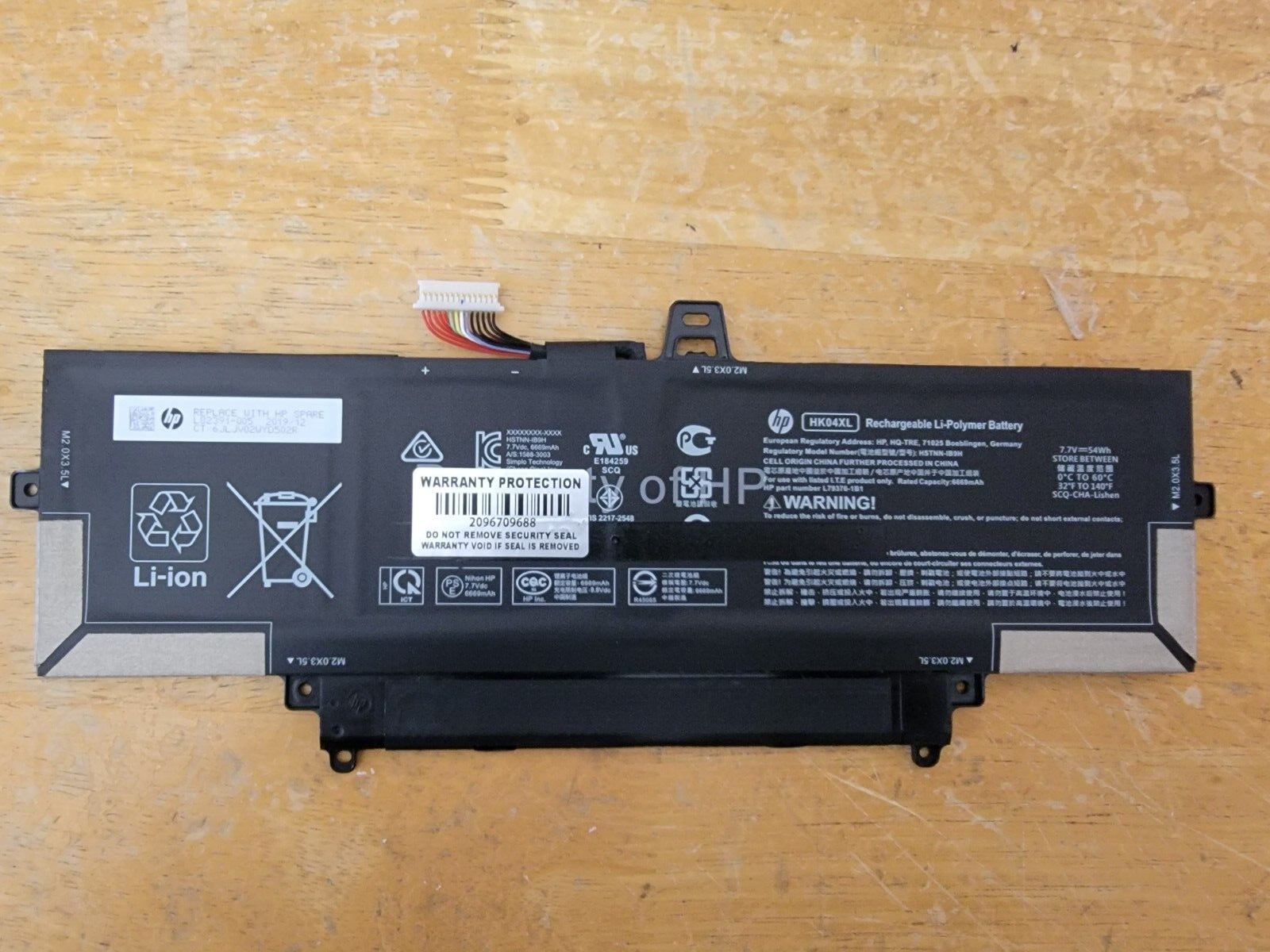 Genuine Battery HP EliteBook X360 1040 G7 14" 7.7V 54Wh HK04XL L82391 ...