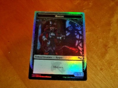 1x Foil - Rogue Token 007/020 - Magic the Gathering MTG Unstable 2/2 ...