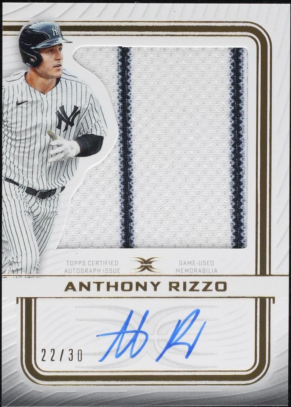 2023 Topps Definitive Collection - Autograph Relic Collection Anthony ...