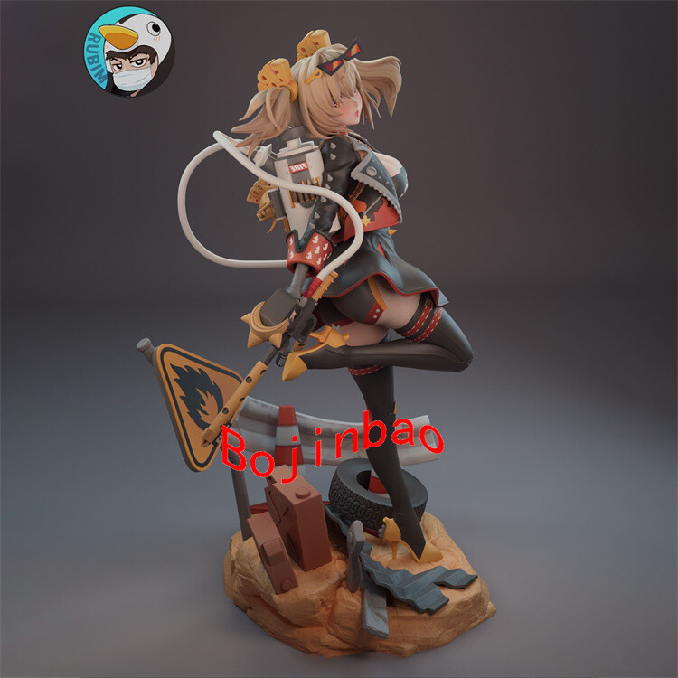 Zenless Zone Zero Burnice White Model Kits Unpainted 3D Printing Garage ...