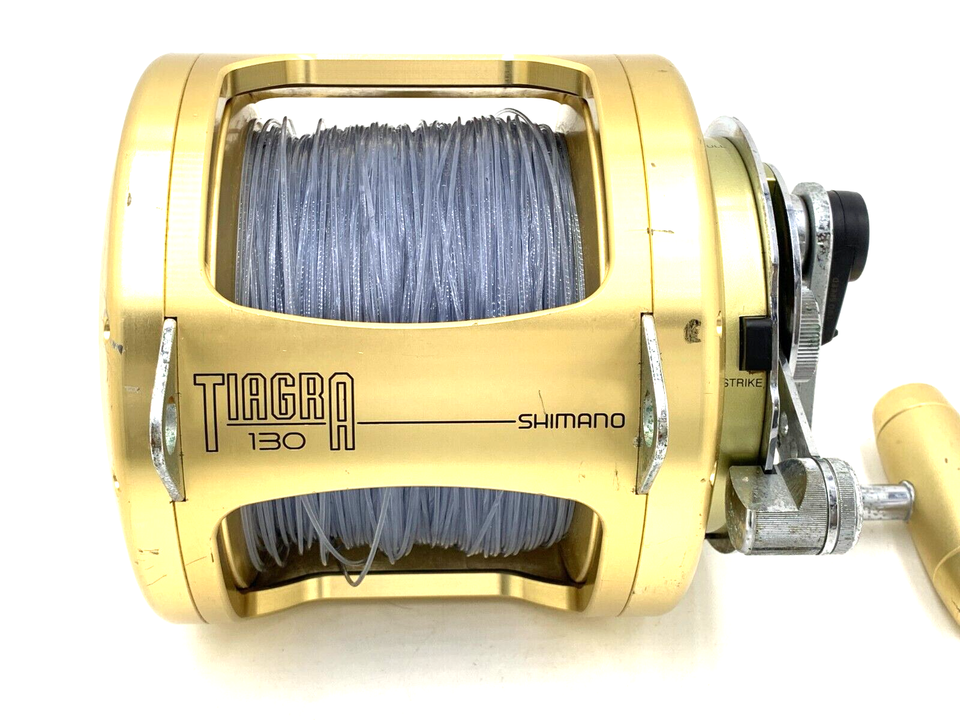 SHIMANO TIAGRA 130 REEL BIG GAME Saltwater Fishing Trolling Lever Drag ...