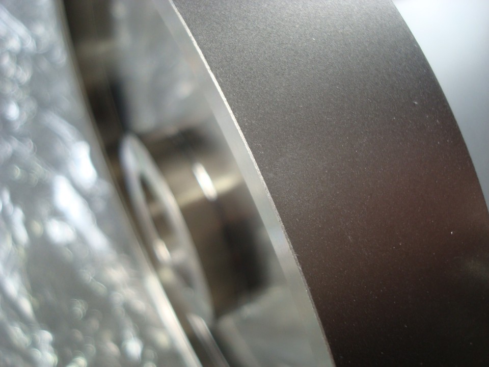 CBN Grinding Wheel, Dia 6" x 1" Wide with 1-1/4" Arbor, Diamond 1000 ...
