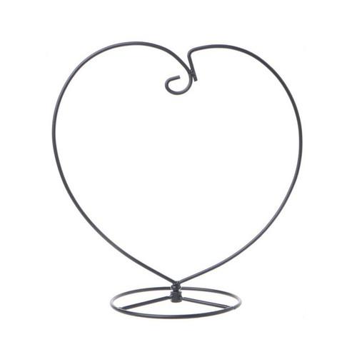 Heart-shaped Iron Frame Flower Pot Child Plant Stand | eBay UK
