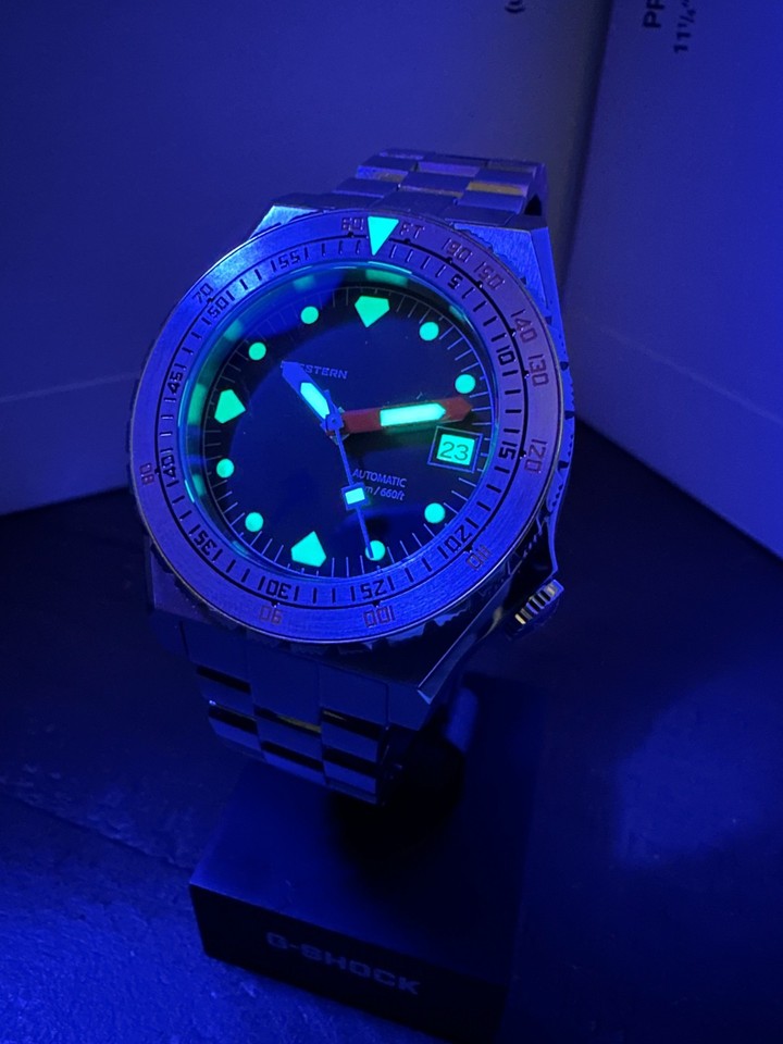 Seestern Sub 600T 40mm Automatic Blue Men's Dive Watch Doxa Caribbean ...