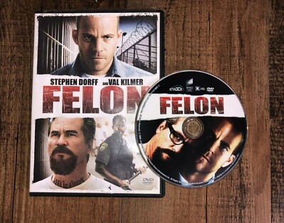 Felon (DVD, 2008) Stephen Dorff, Val Kilmer, Harold Perrineau, Marisol ...