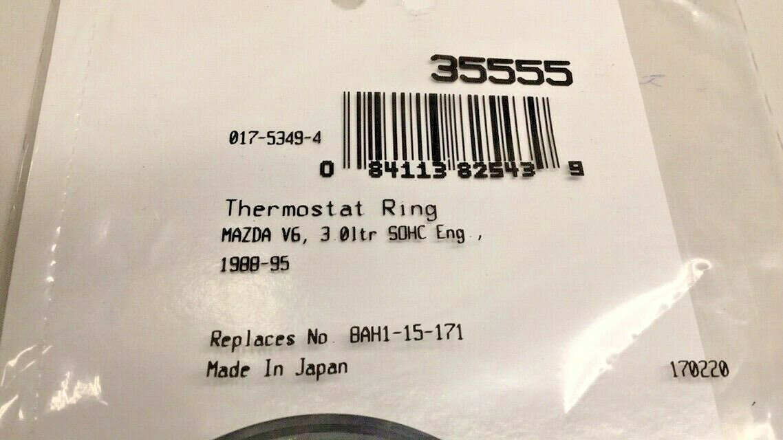 Fel-Pro 35555 Gasket Seal O-Ring Thermostat 017-5349-4 8AH1-15-171 ...