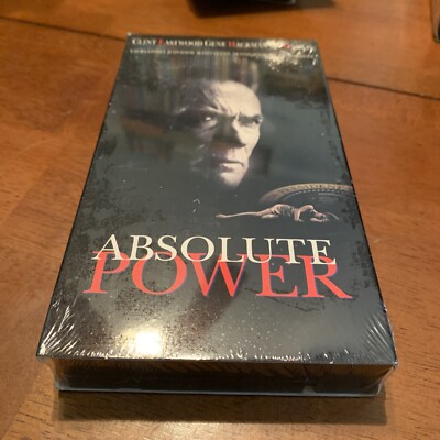 ABSOLUTE POWER Clint Eastwood VHS Tape NEW Sealed | eBay