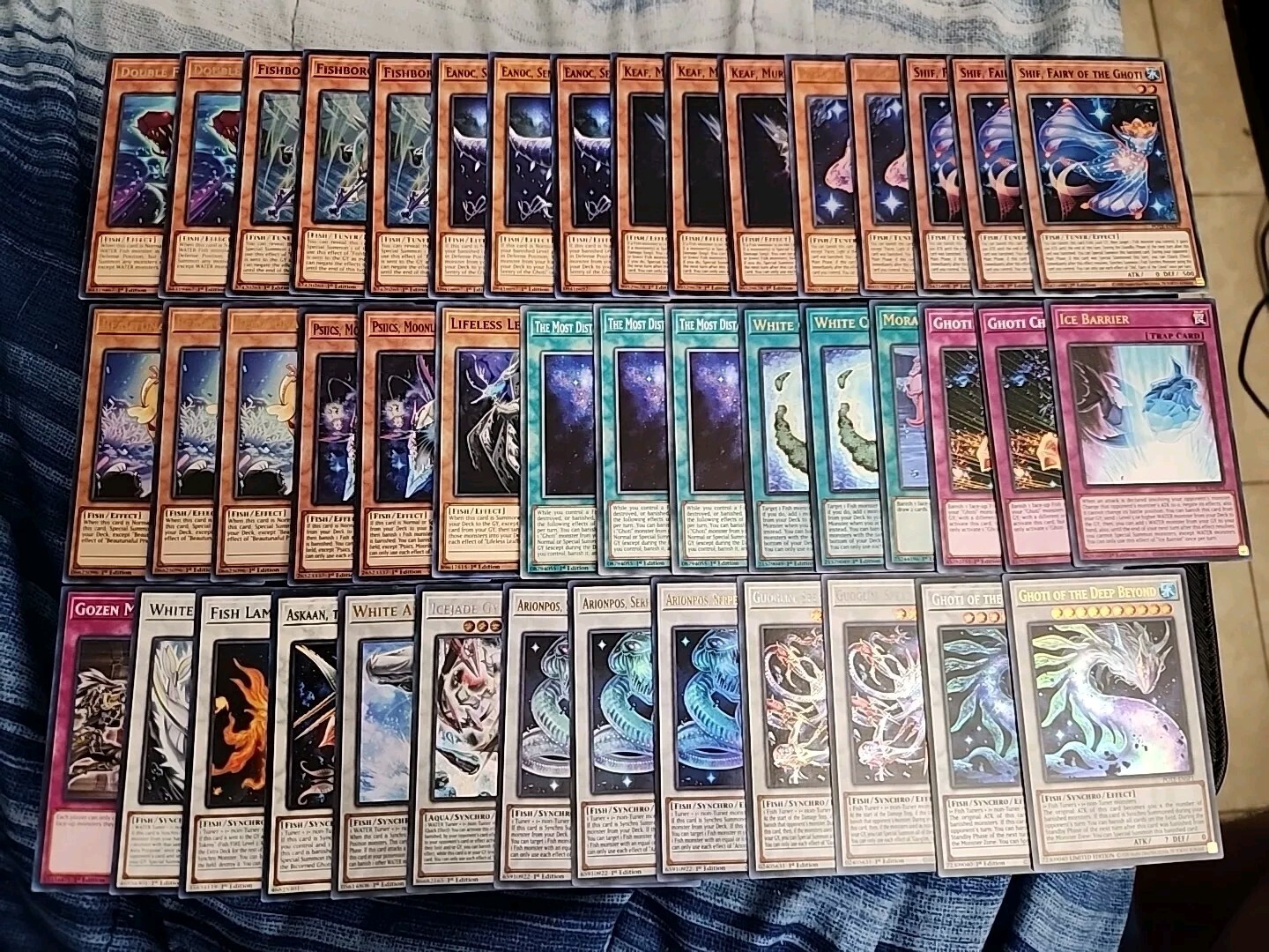 Yugioh 45 Card Ghoti Deck Core Guoglim Beyond Arionpos Secret Rares | eBay