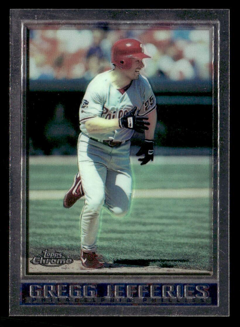 Gregg Jefferies 1998 Topps Chrome Card #341 Philadelphia Phillies | eBay