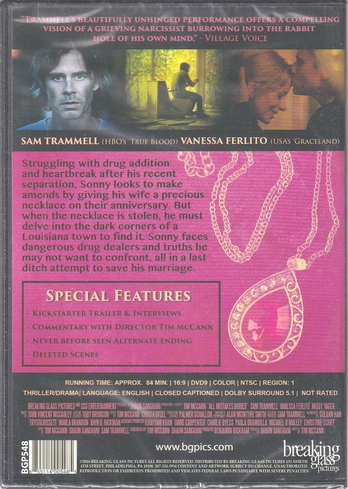 ALL MISTAKES BURIED DVD (U) | eBay