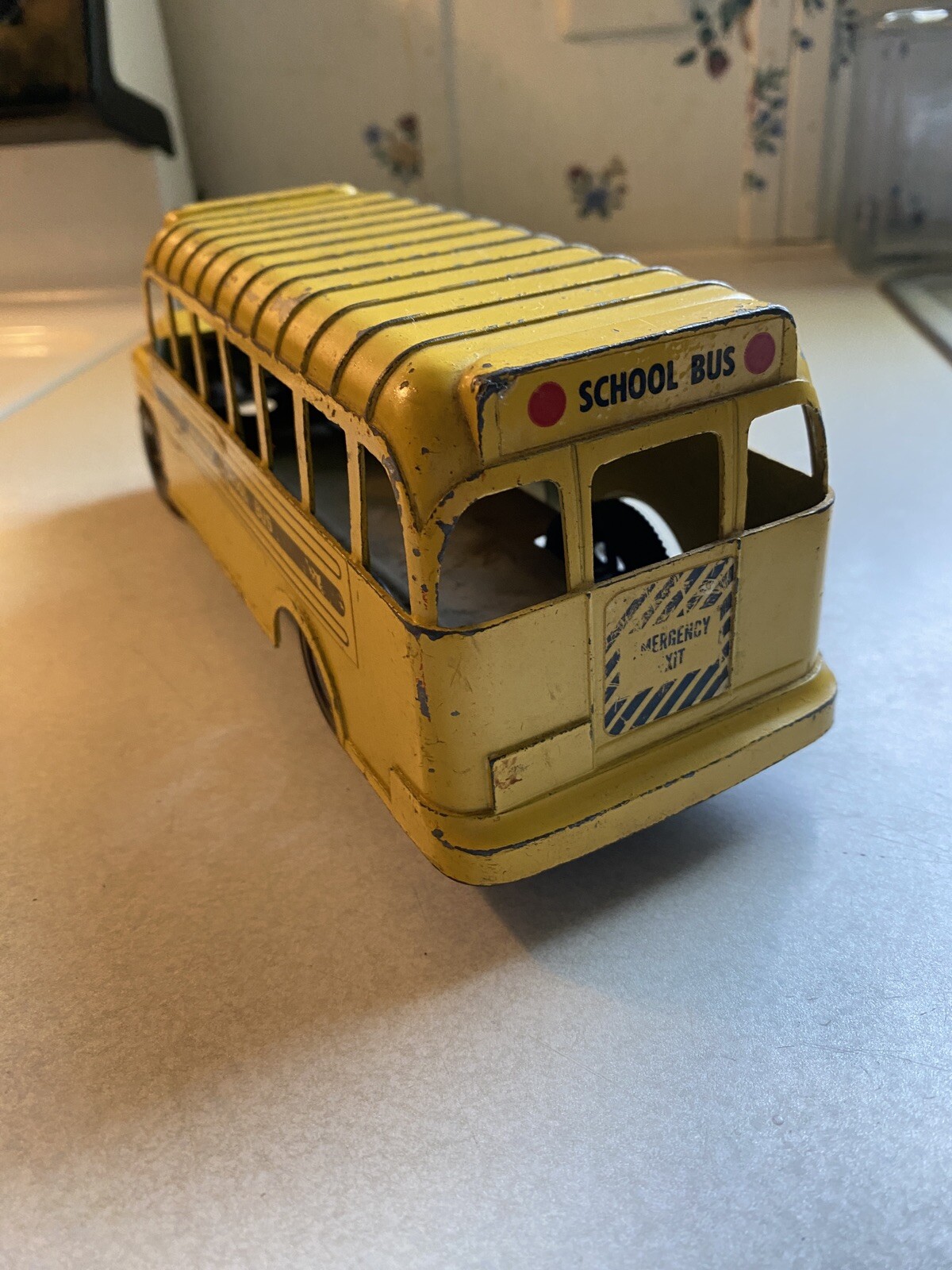 Vintage HUBLEY Metal Pressed Steel School Bus Truck 1960’s Rare | eBay