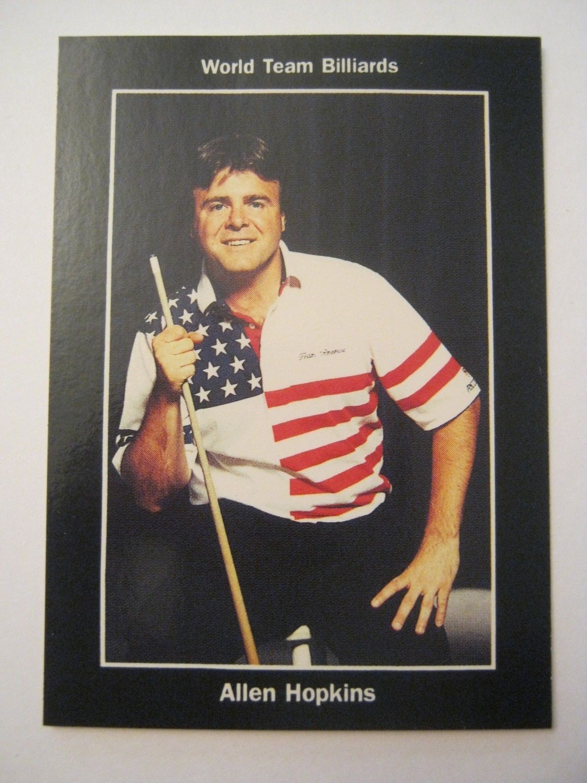 Allen Hopkins 1993 Pro Billiards Tour Card #77, Team America (MS-9) | eBay