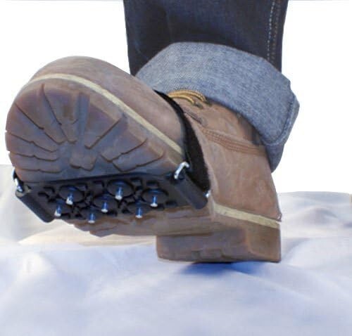 Ice Grippers Snow Anti Grips Winter Boots Straps Metal Spikes Studs ...