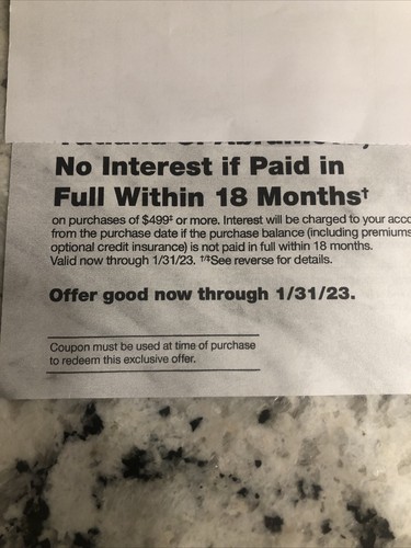 Home Depot Coupon Code Emailed No Interest 18 Months 499 Exp 1 31 23 Digital EBay Home Depot Coupon Code Emailed No Interest 18 Months 499 Exp 1 31 23 Digital EBay