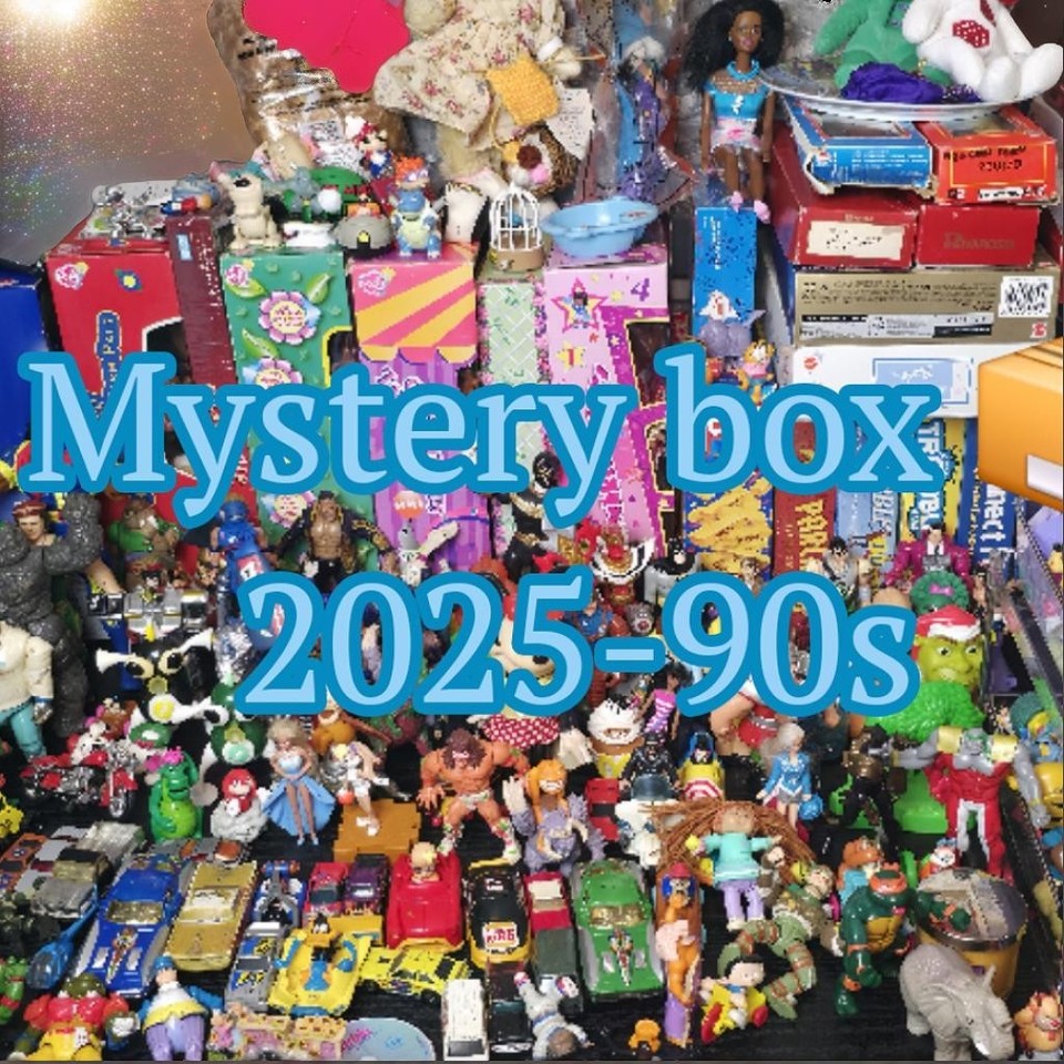 1 Random Vintage 90s 2000s Surprise Box! With Toys And NOSTALGIA Stuff ...