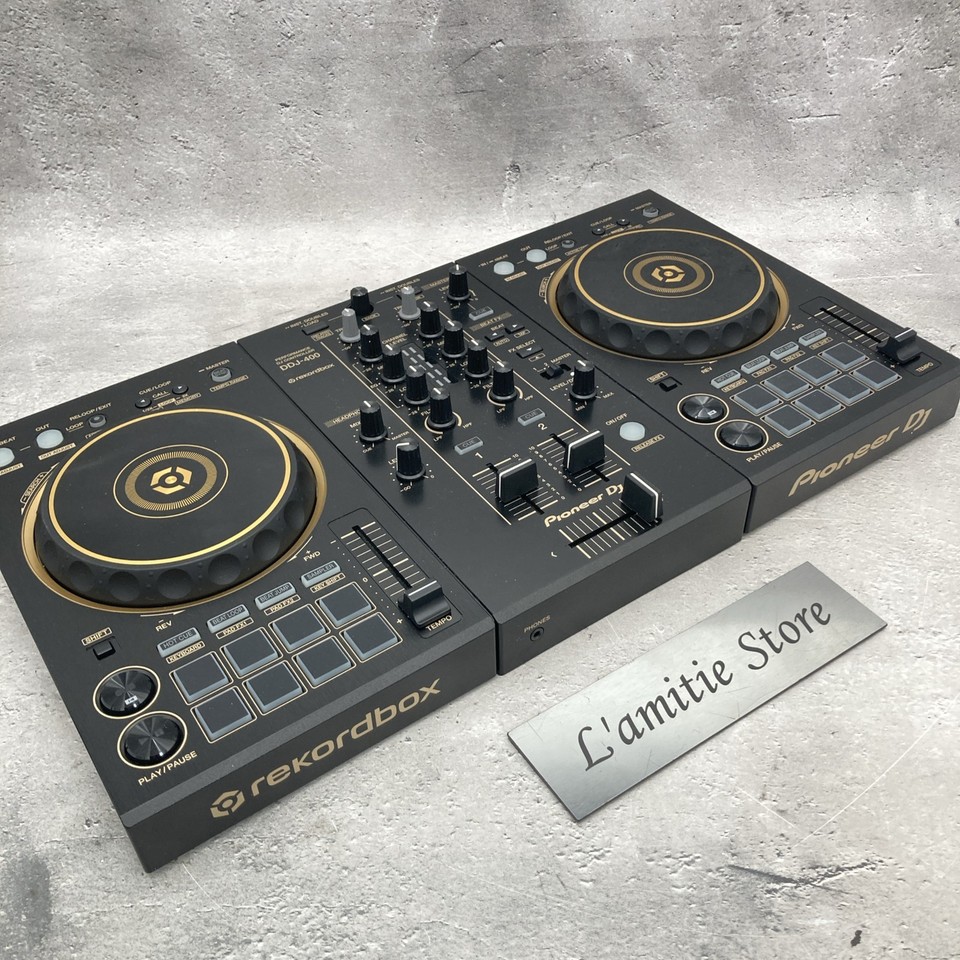 Pioneer DDJ-400 Limited Gold 2-Channel DJ Controller 2ch DDJ400 DDJ-400 ...