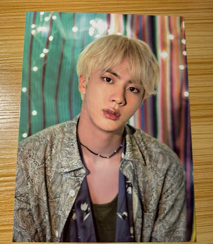 BTS JIN PHOTO SUMMER PACKAGE | eBay
