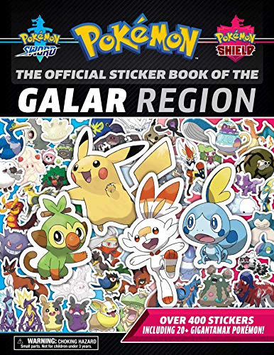 The Official Pokémon Sticker Book of the Galar Region | eBay