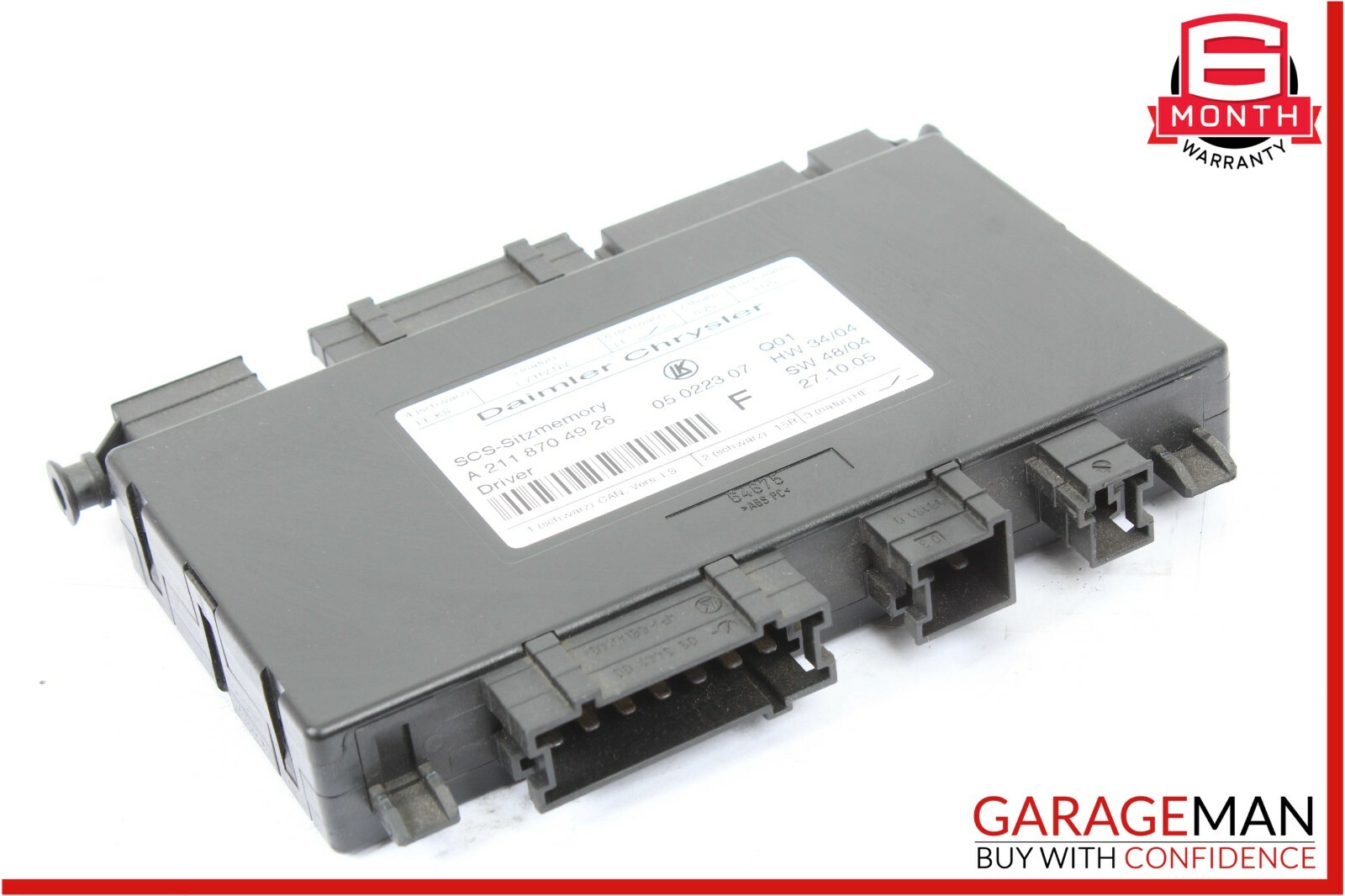 03-11 Mercedes CLS500 E350 GL450 ML550 Front Left Side Seat Control ...