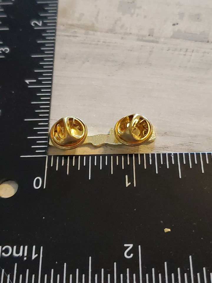 Leave Her Wild Lapel Pin Gold Color With Black Lettering og | eBay