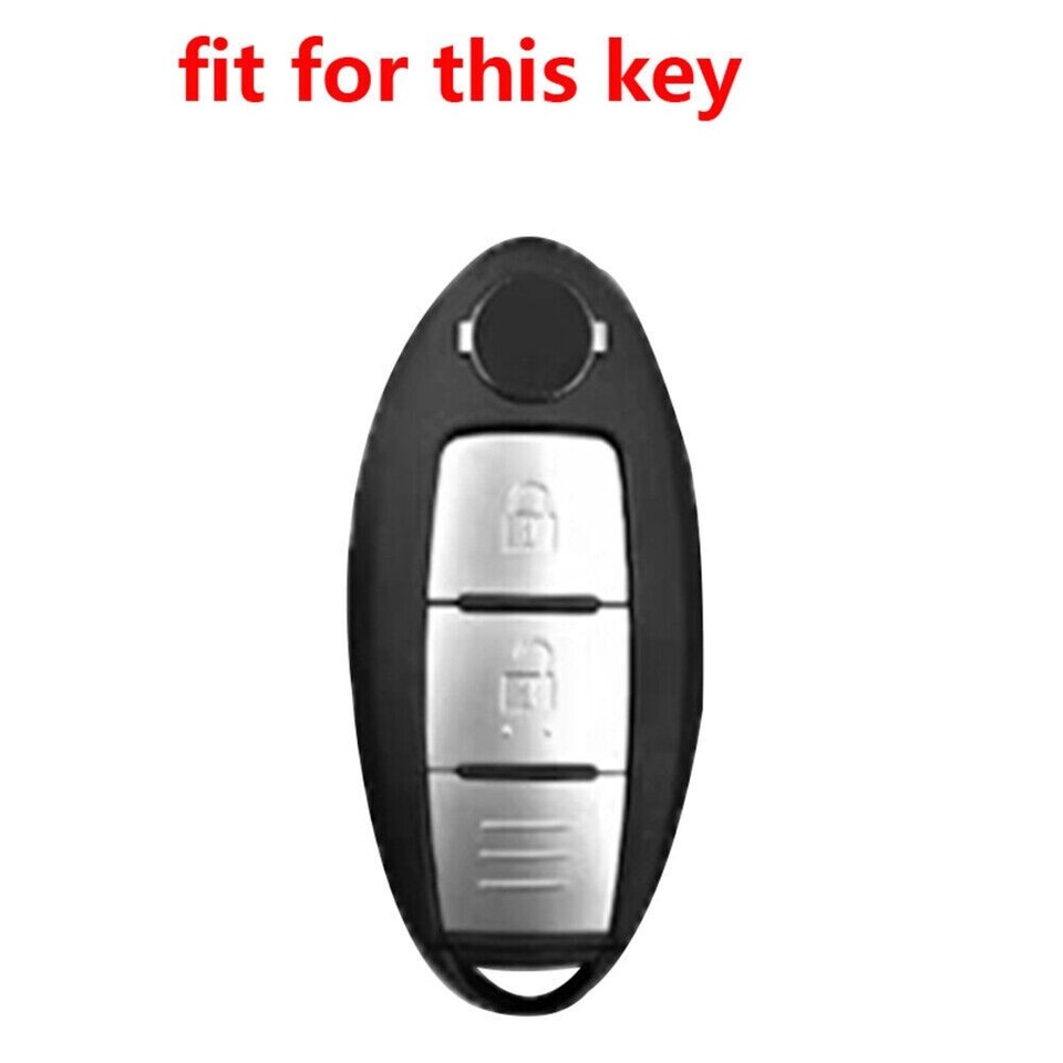 Fit Nissan Pathfinder Frontier 2 Button Remote Key Fob TPU Case Cover ...