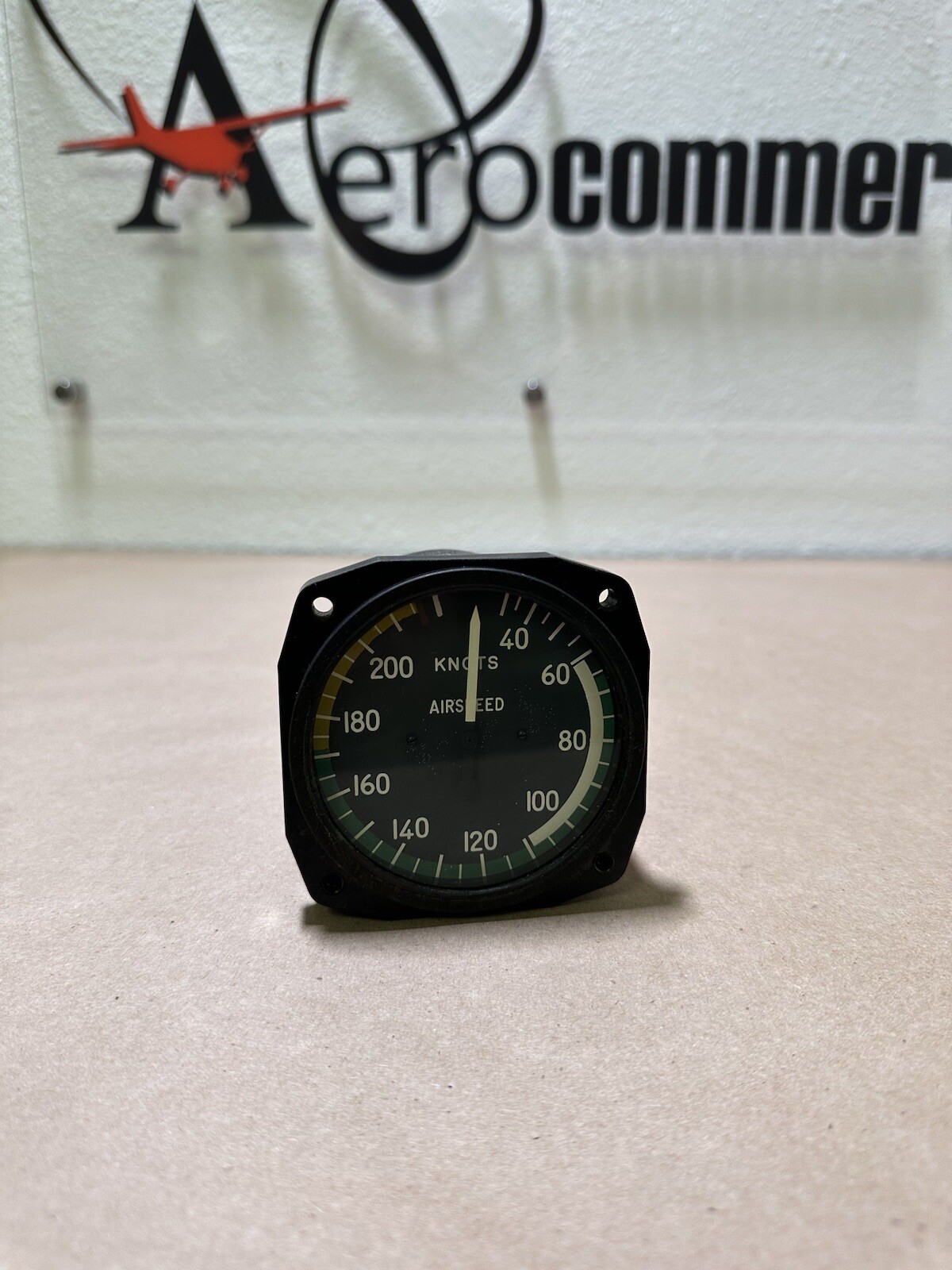 Piper PA-23 Aeromarine Airspeed Indicator 541-B-K712 (1604) | eBay