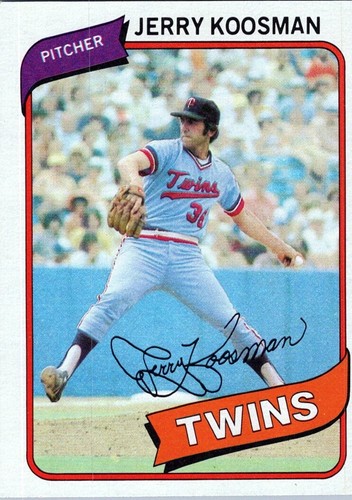 1980 Topps #275 Jerry Koosman Minnesota Twins EX-MT | eBay