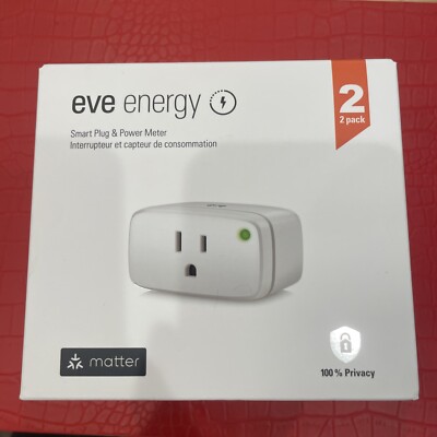 Eve Energy 2 Pack - Smart Plug & Power Meter with Built-in Schedules ...
