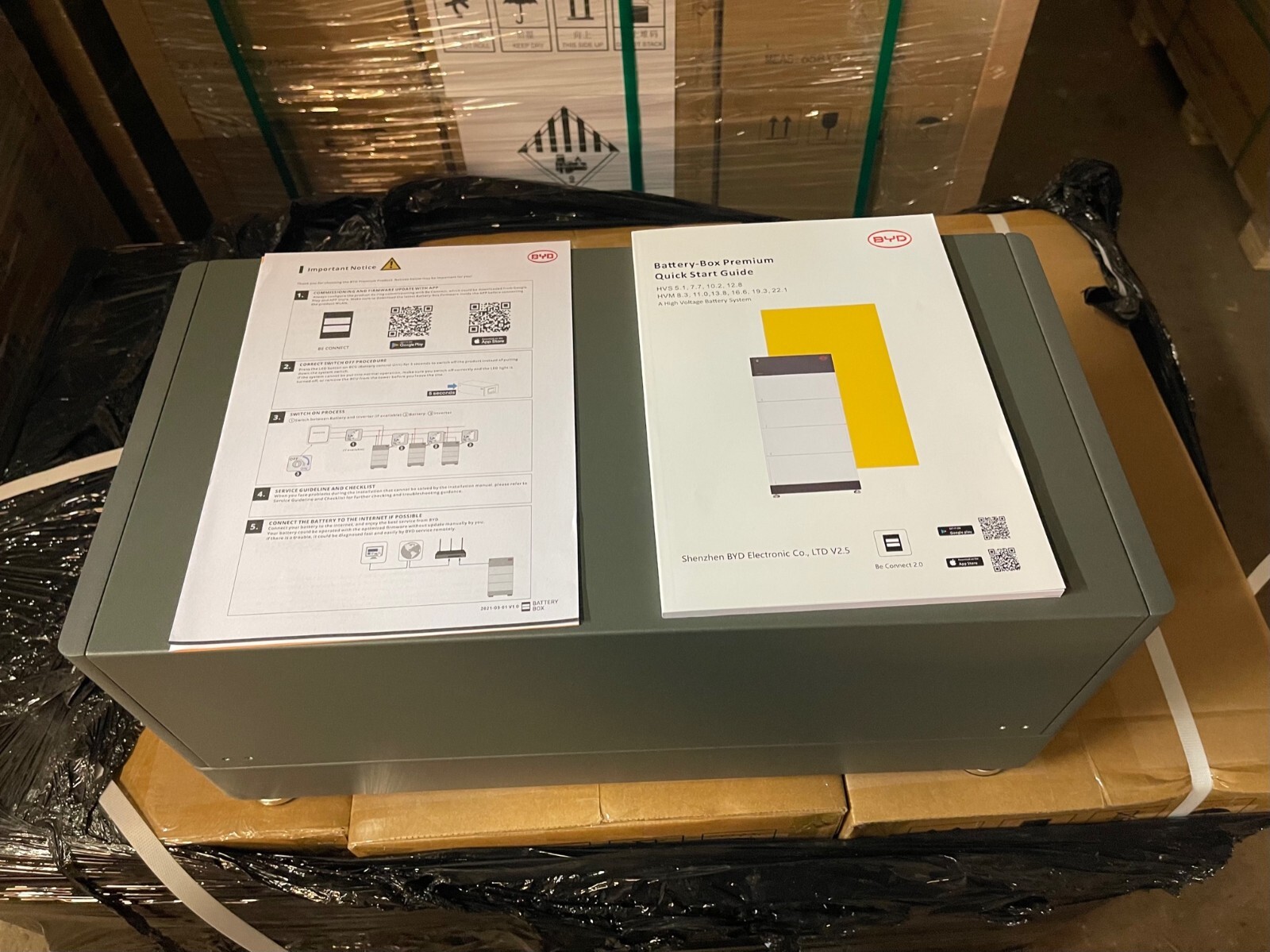 BYD BCU Kontrolleinheit + Basis f. HVS HVM Speicherbatterie SOFORT ...