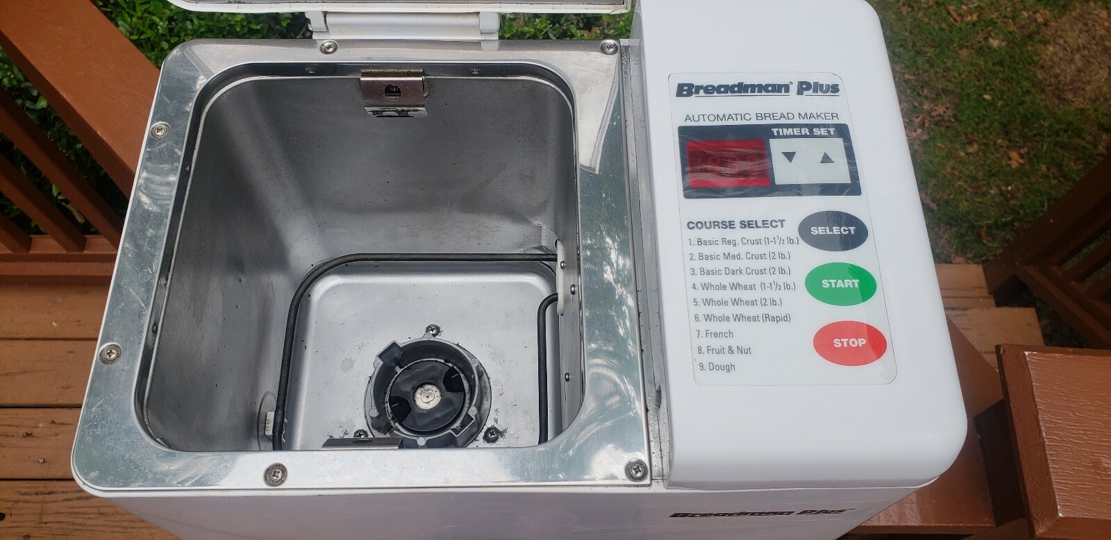 Breadman Plus Automatic 2lb Bread Maker Dough Maker Model TR-600 ...