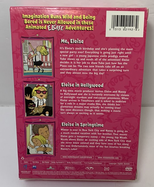 The Eloise Collection (DVD, 2009, 3-Disc Set) for sale online | eBay