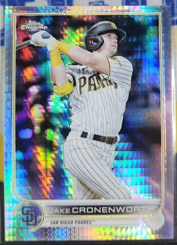 2022 Topps Chrome Jake Cronenworth Prism Refractor Parallel #172 Padres ...