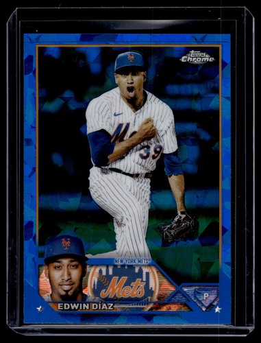Edwin Diaz 2023 Topps Chrome Sapphire Card #482 | eBay