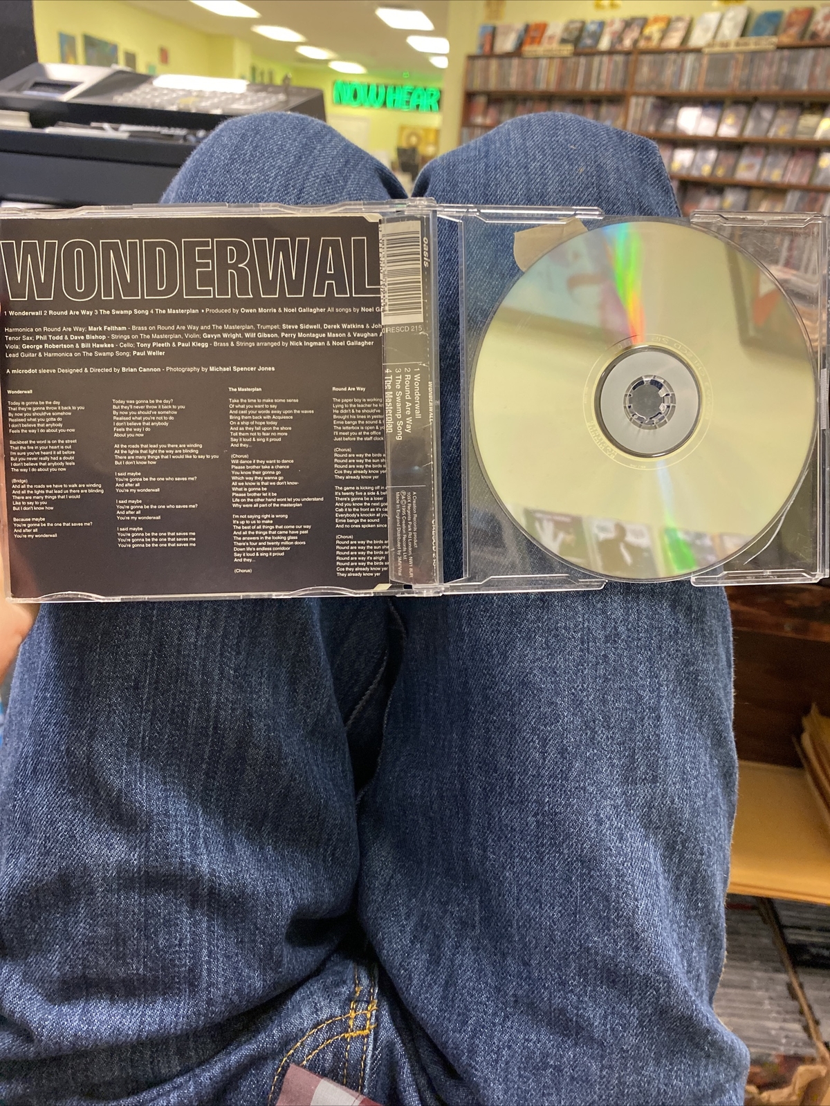 Oasis Wonderwall 1995 UK CD Single Crescd215 for sale online | eBay