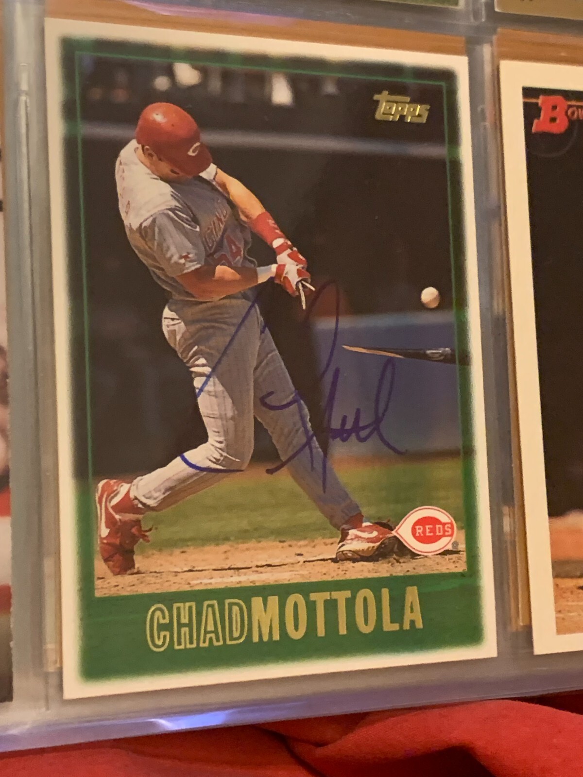 CHAD MOTTOLA AUTOGRAPHED SIGNED 1997 TOPPS CARD COA | eBay