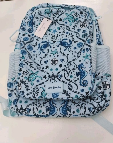 Vera Bradley ReActive Grand Backpack Mint Sea Life NWT | eBay
