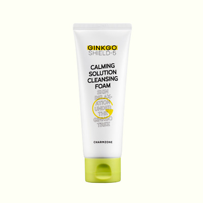 Charmzone Ginkgo Shield 5 Calming Solution Cleansing Foam 120g (4.23oz ...