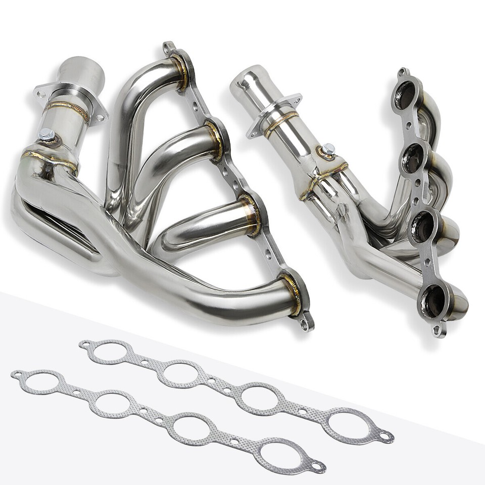 For 05-13 Chevy Corvette C6 6.0L/6.2L/7.0L V8 Stainless Steel 4-1 ...