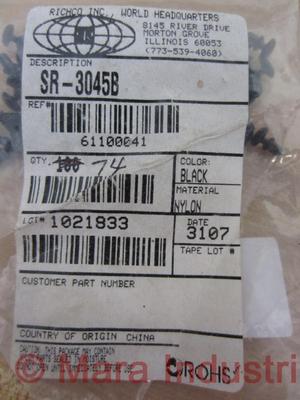Richco SR-3045B Snap Rivet SR3045B (Pack of 74) | eBay