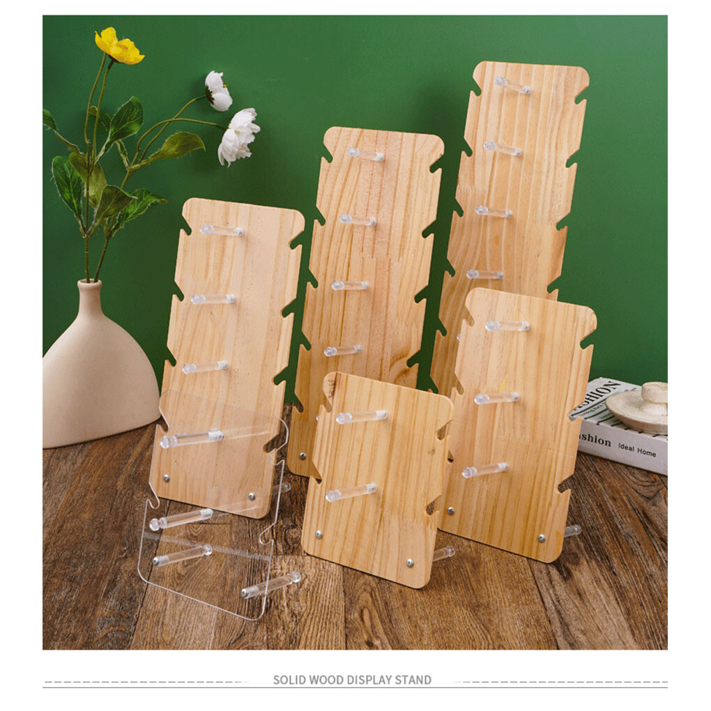 3 Layers Wood Sunglass Rack Show Holder Spectacles Shelf Showcase Table ...