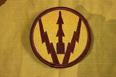 Military Patch US Army 6th Air Defense Brigade ADA Desert DCU RARE Sew ...